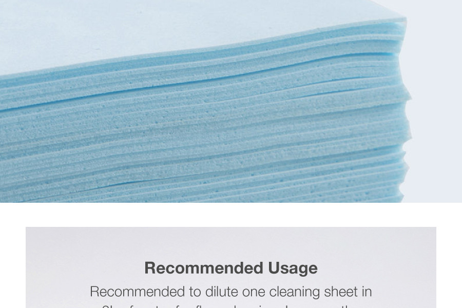 Soluble Floor Cleaning Sheets (30 pcs)